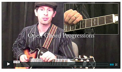 How To Play Open Chord Sequences - Elmore Music
